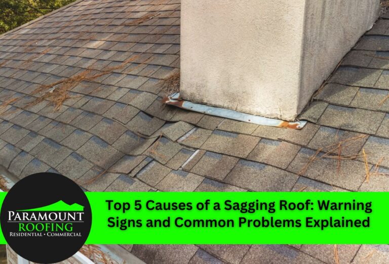 Causes of a Sagging Roof: Warning Signs Explained